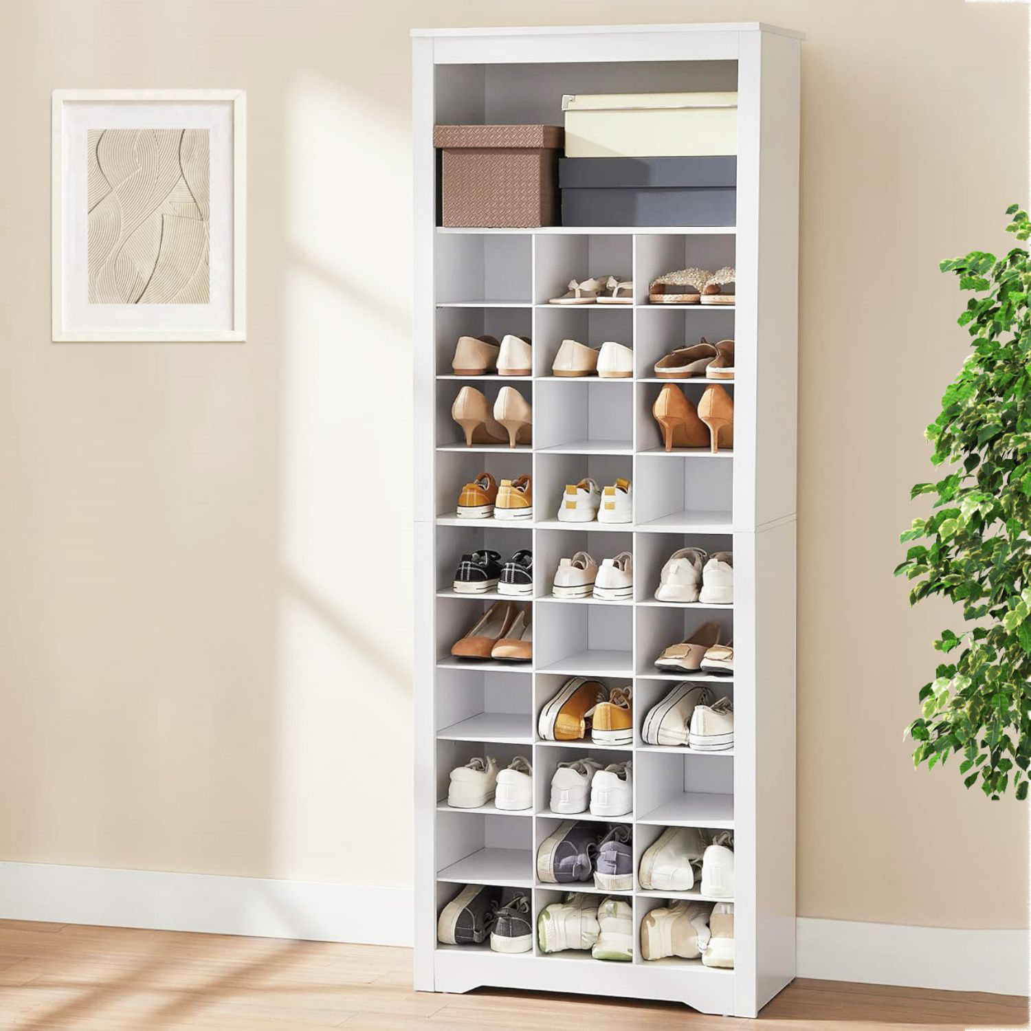 Hokku Designs 30 Pair Shoe Rack | Wayfair
