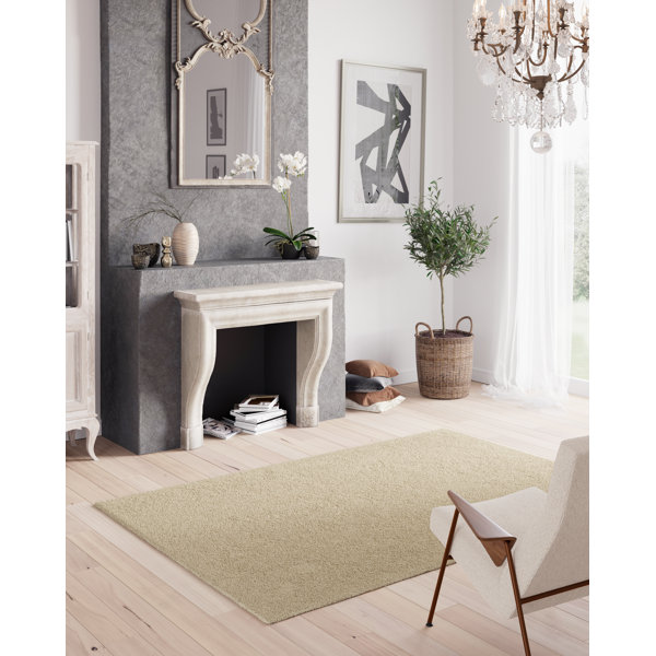 Ebern Designs Elser Beige Area Rug - Wayfair Canada