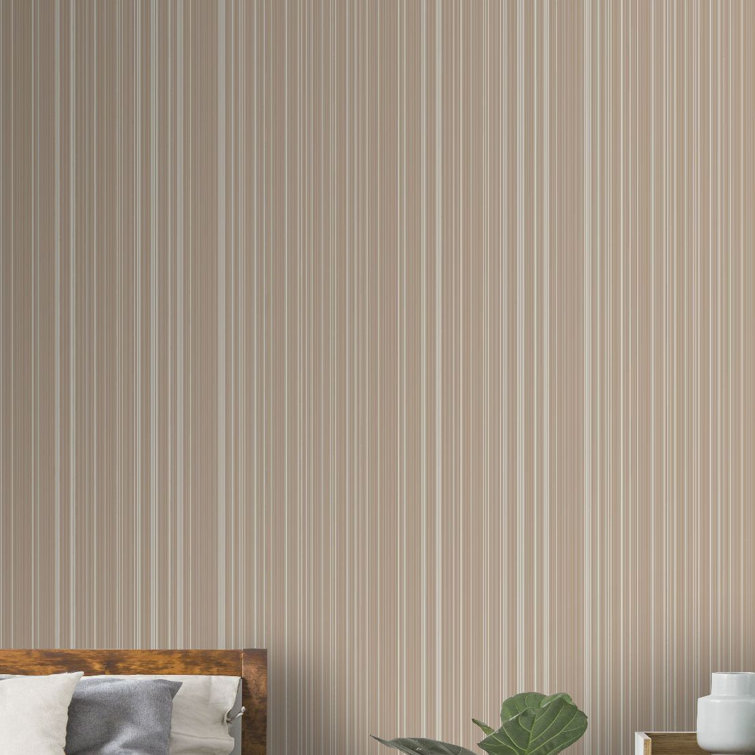 Boutique 10m x 52cm Metallic Finish Wallpaper Roll | Wayfair.co.uk