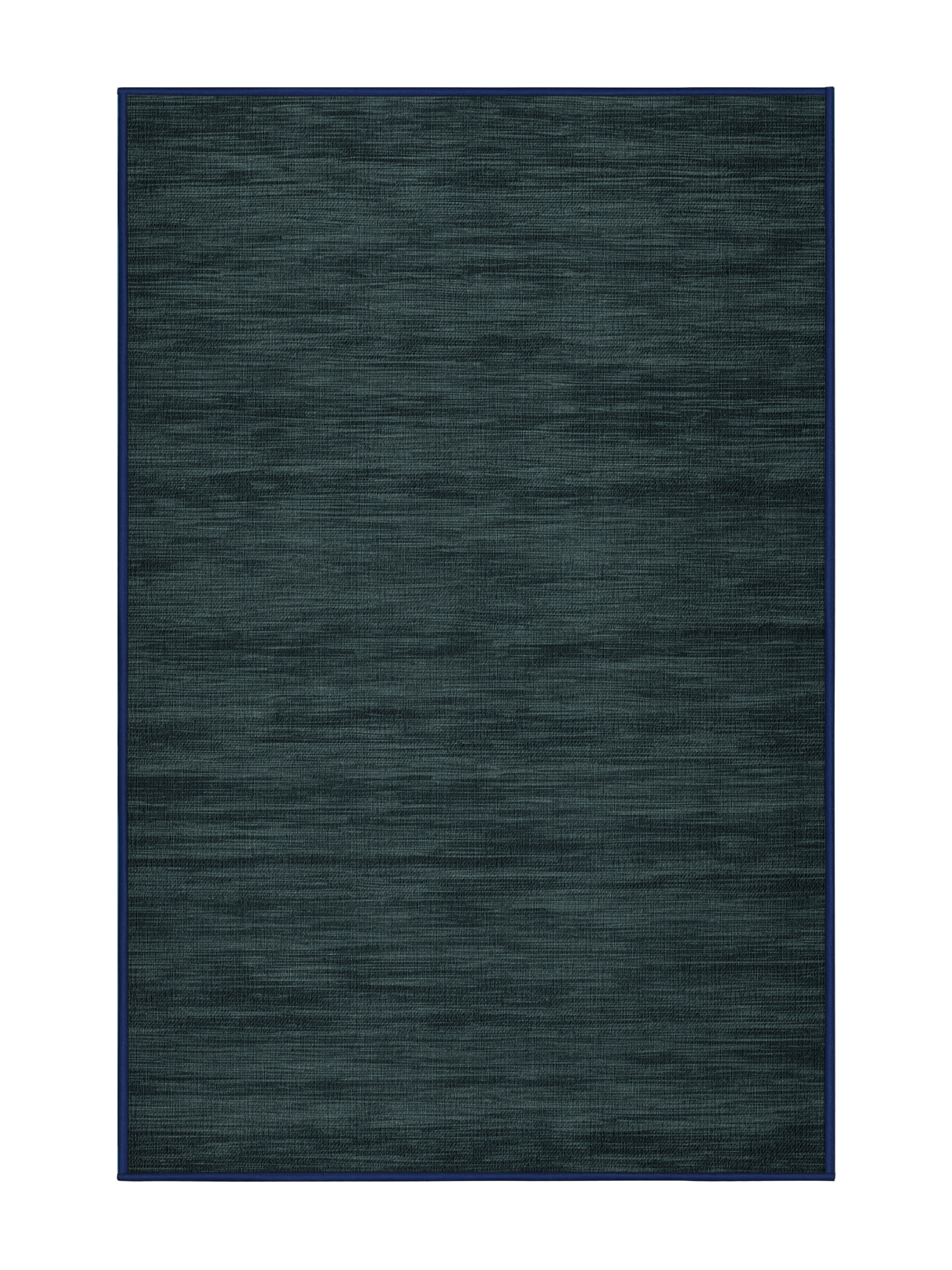 Hokku Designs Machine Washable Solid Blue Area Rug | Wayfair