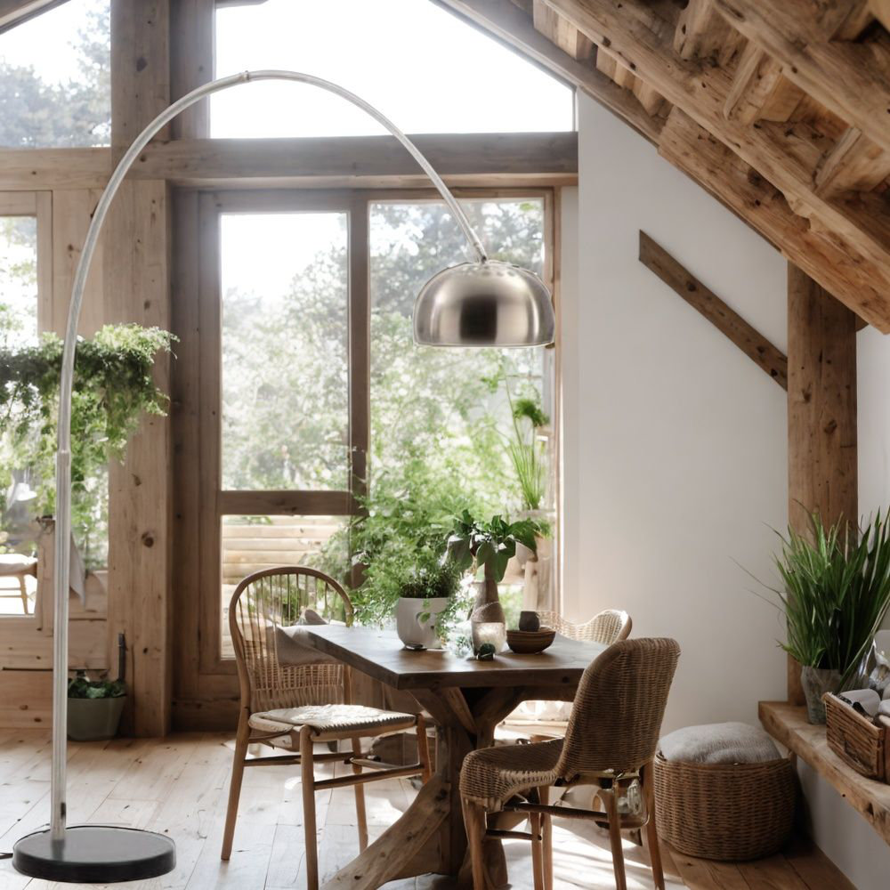 George Oliver Noland Arched Floor Lamp | Wayfair