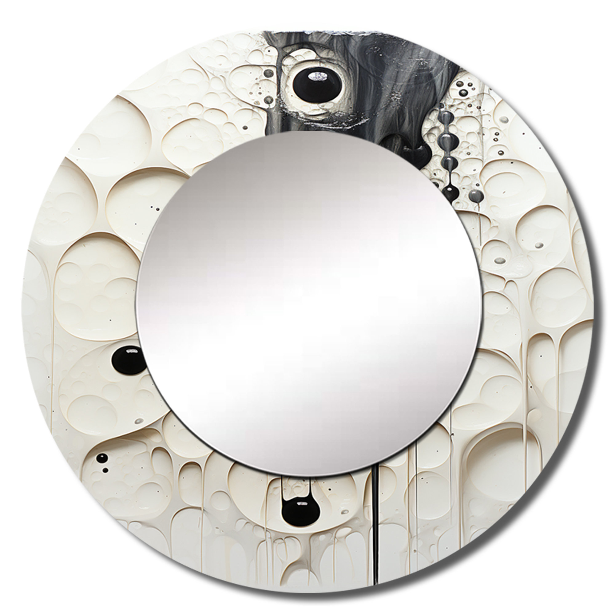 East Urban Home Minimalism Stingray Black And White Painting I ...