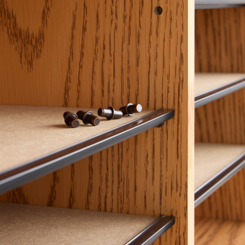 Safco Products Wood Adjustable-Compartment Literature Organizer ...