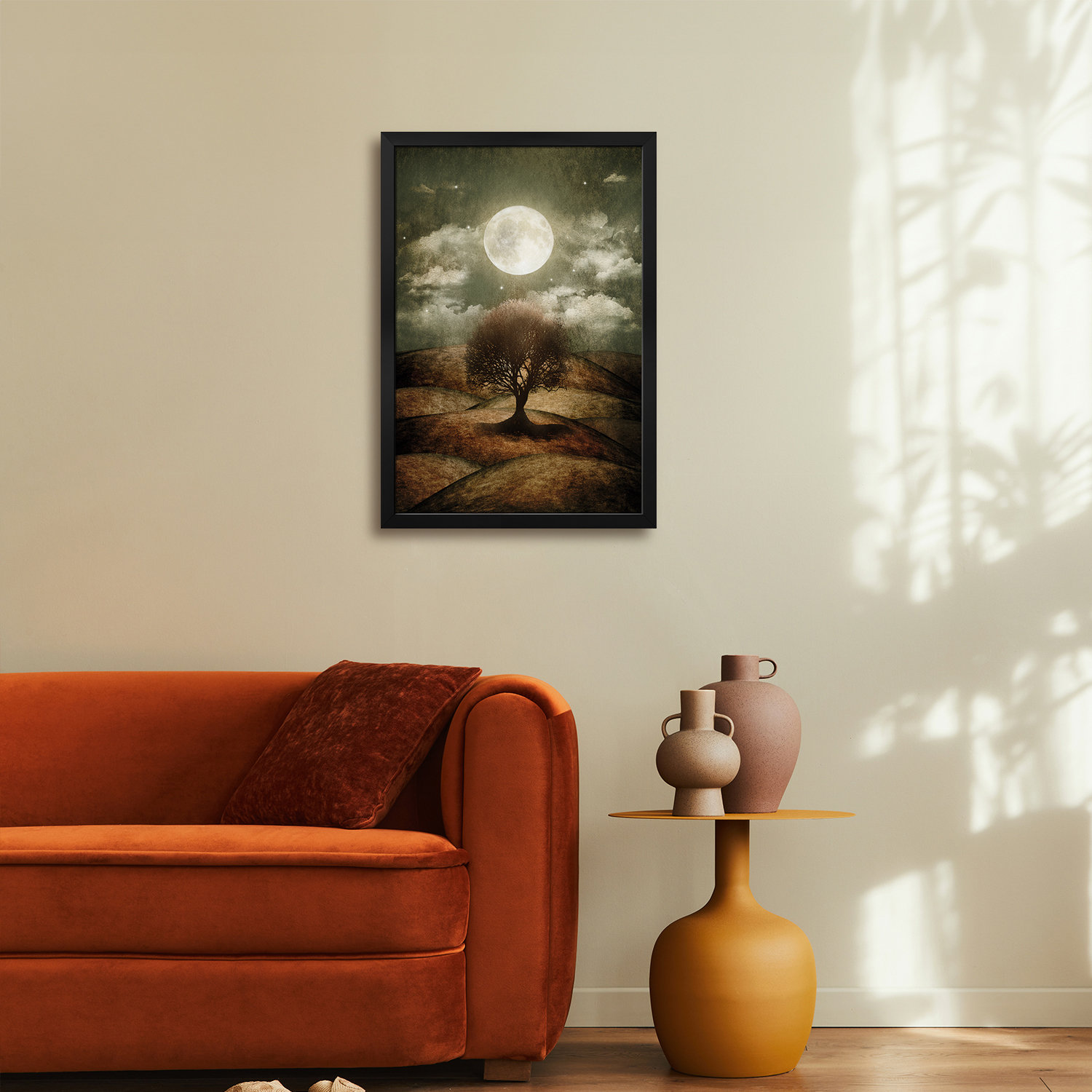 Union Rustic Once Upon A Time... The Lone Tree Premium Framed Poster by ...