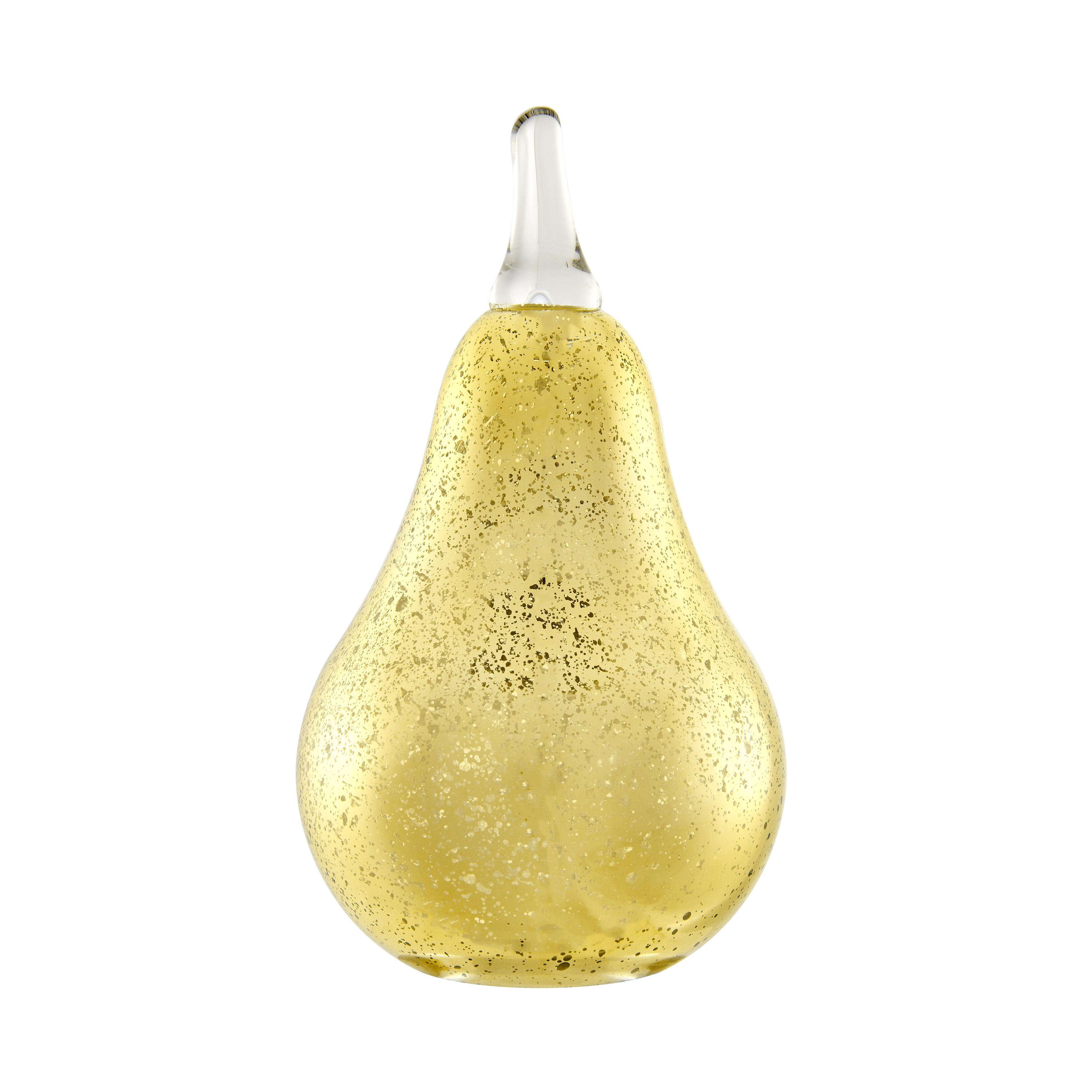 Wrought Studio™ Martarius Pear Decorative Accent Glass Tabletop ...