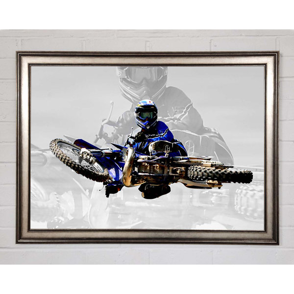 Ophelia & Co. Motorcross Free Styler From Above - Single Picture Frame ...
