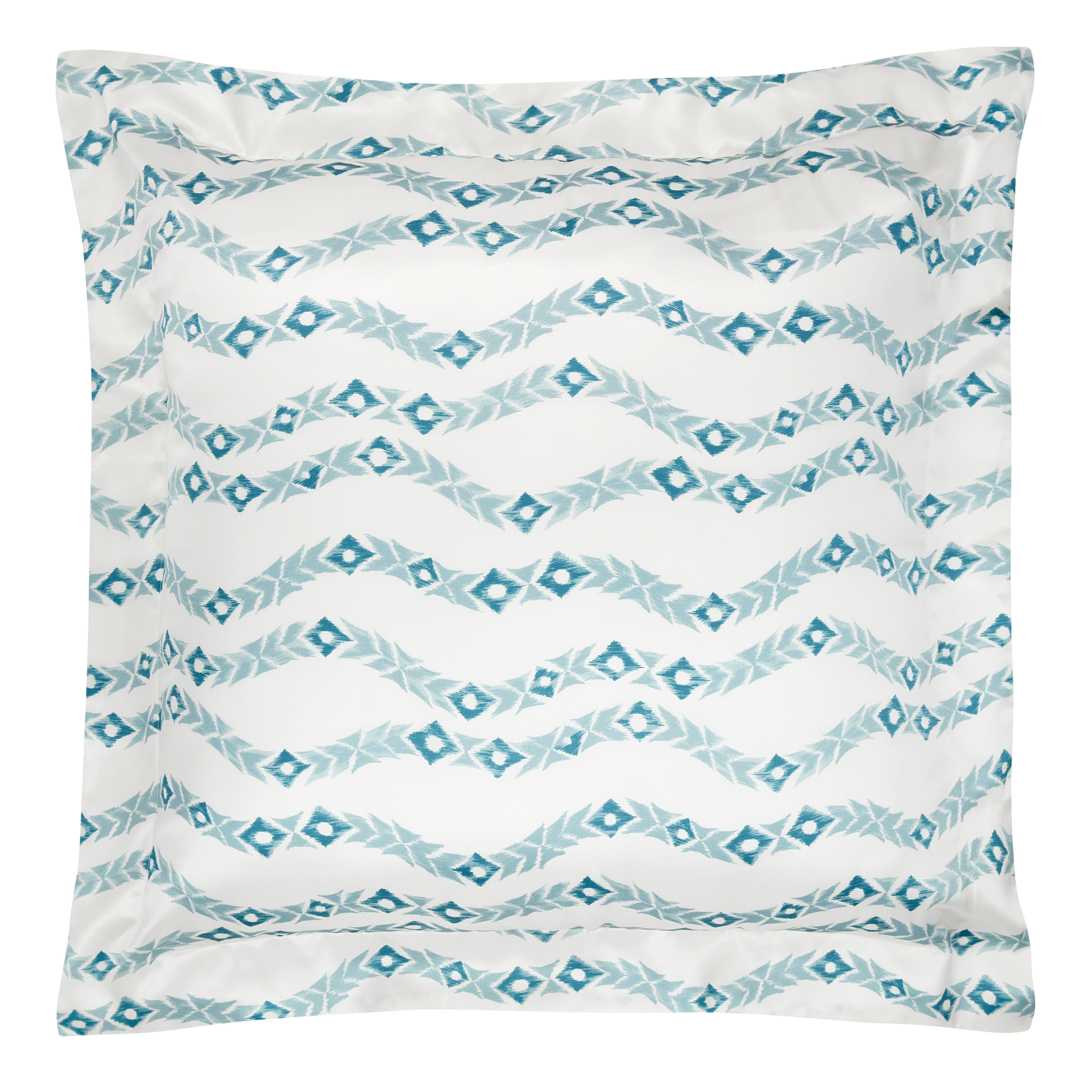 Gingerlily London Tangleweed Blue Silk Silk Pillowcase | Wayfair