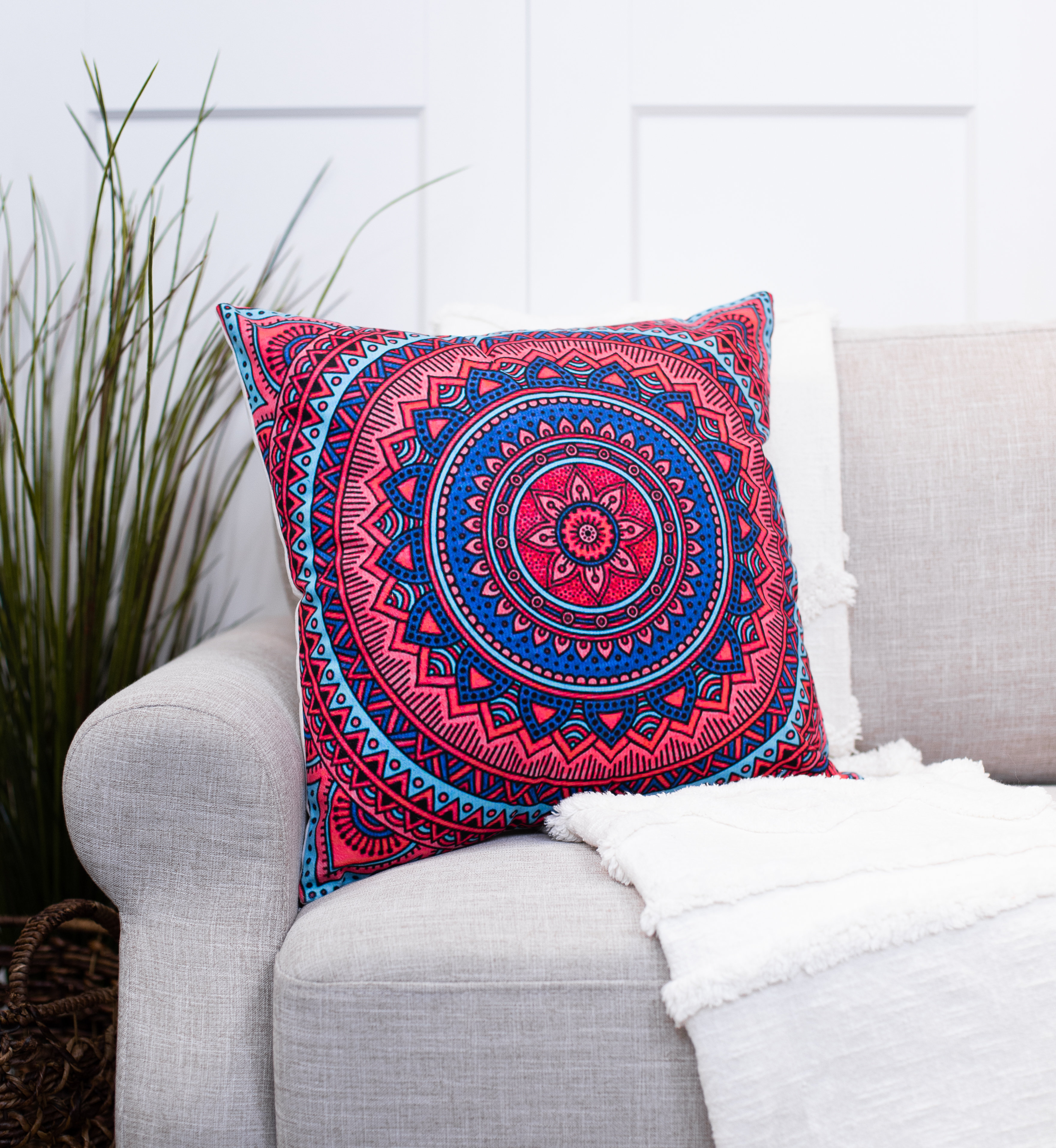 Bene Boutique Mandela Square Pillow Cover | Wayfair