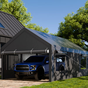 Carports, Car Shelters & Portable Garages | Wayfair