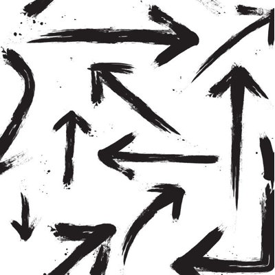 Olivia + Poppy Arrows Abstract Roll | Wayfair