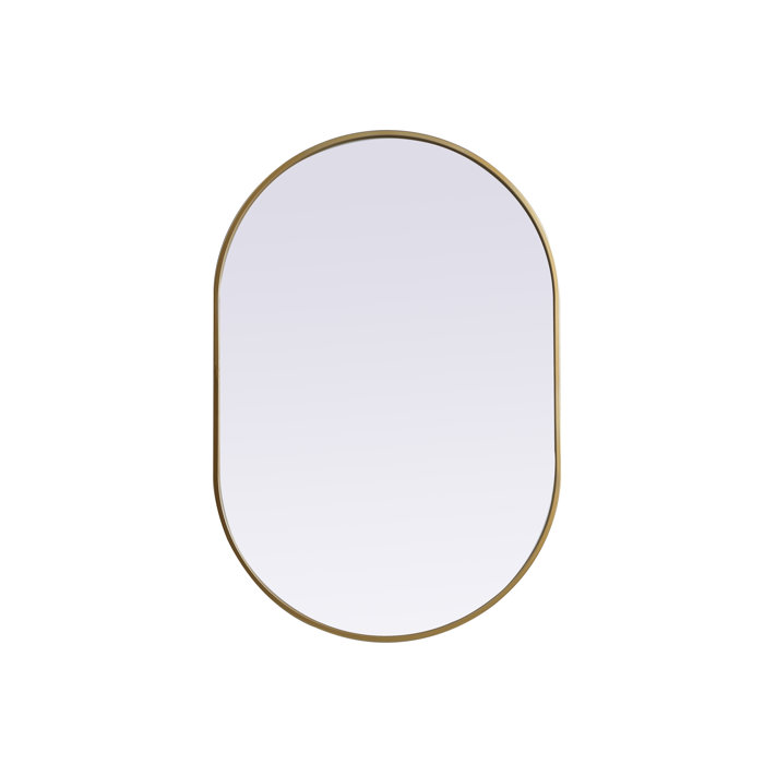 Sabine Metal Pill Wall Mirror & Reviews | Joss & Main