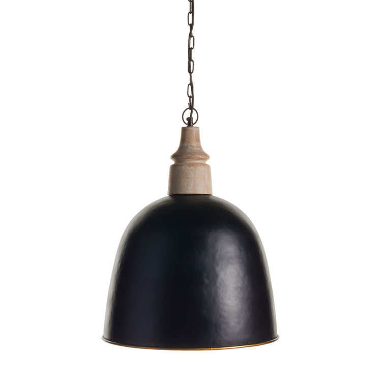 Gracie Oaks Kenbridge 1 - Light Beige Single Pendant | Wayfair