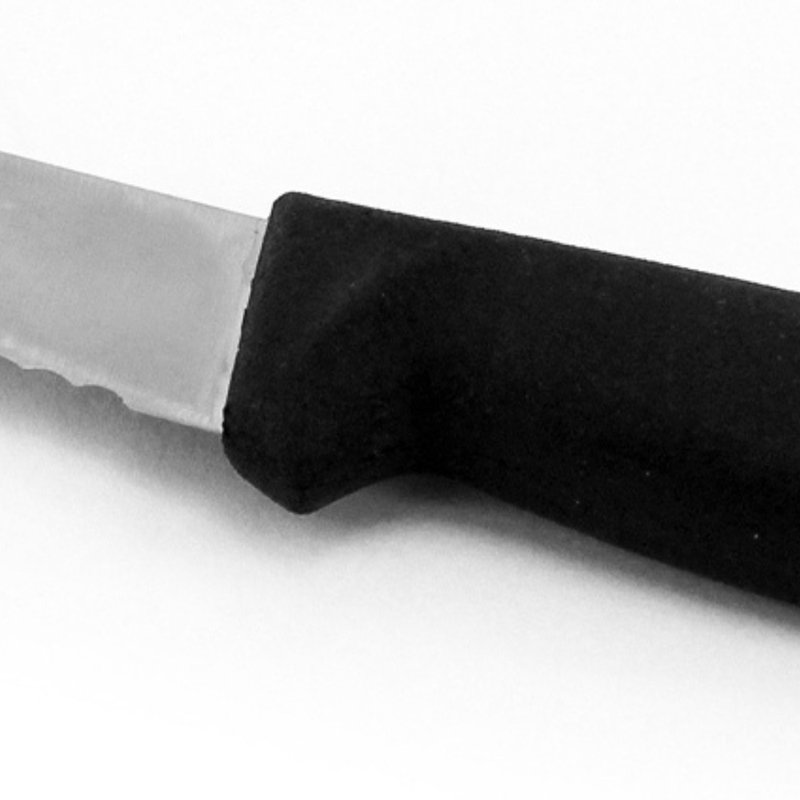 BergHOFF ProSafe Soft Grip Stainless Steel 6" Scalloped Utility Knife ...