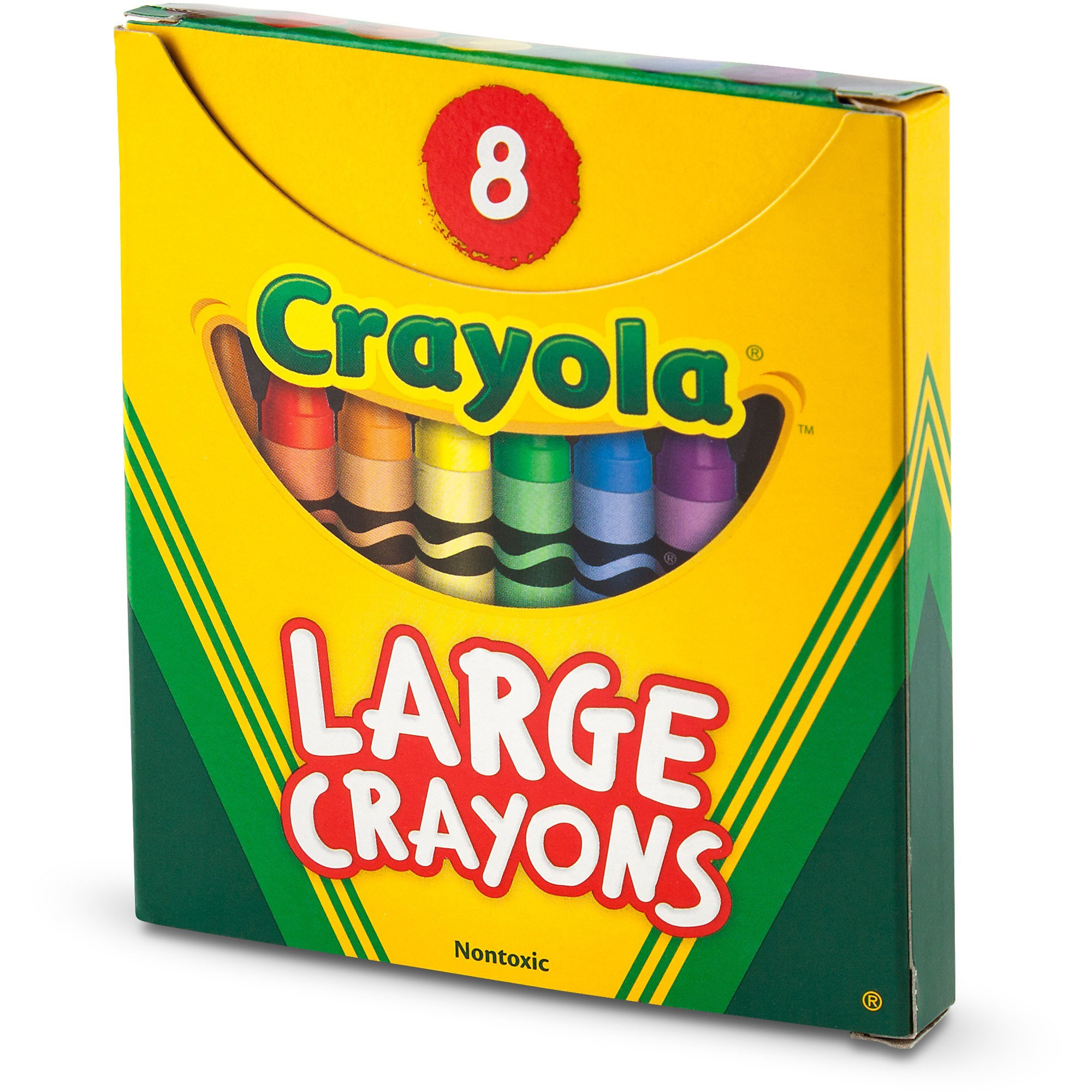 Crayola LLC Large Tuck Box Crayons (8/Box) | Wayfair