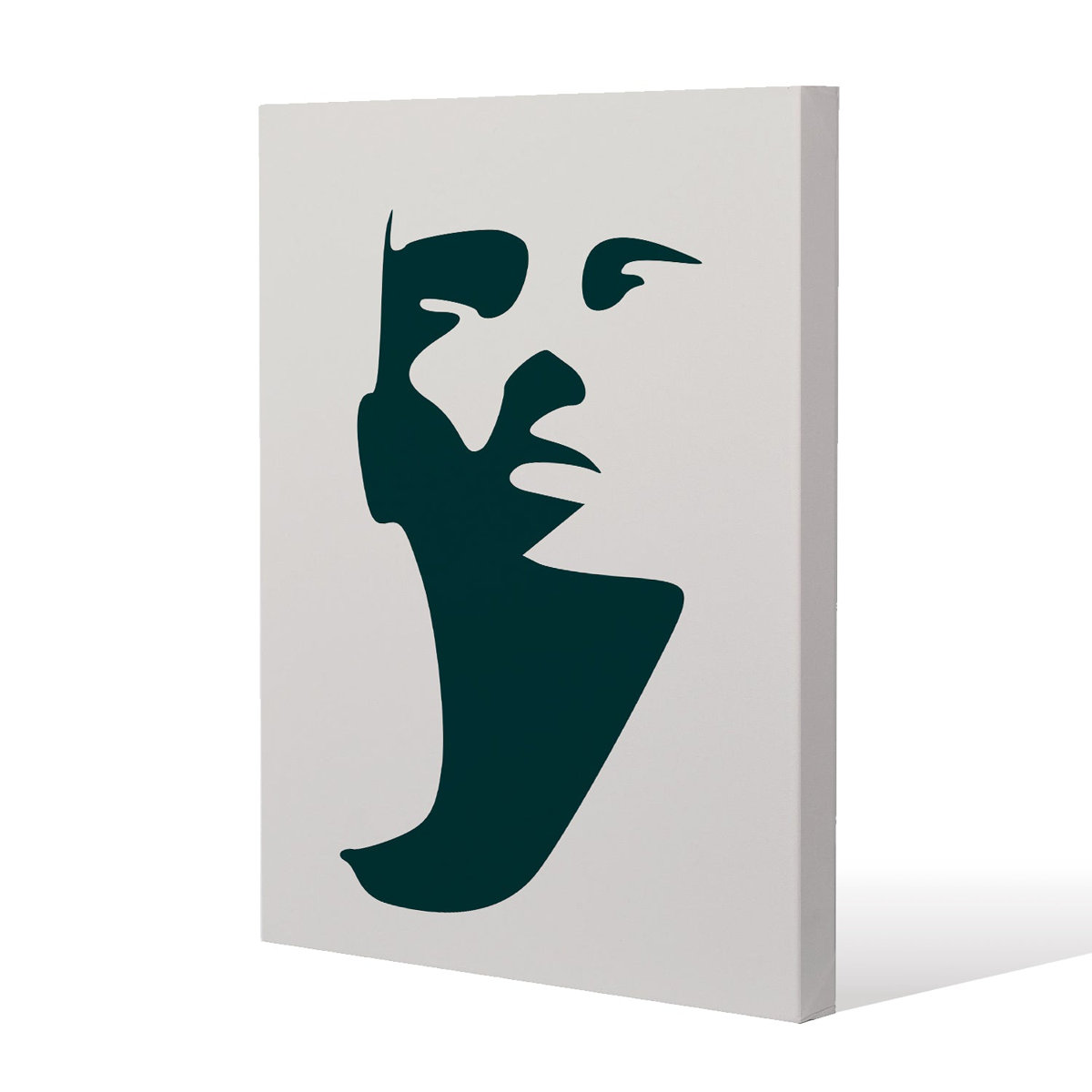 George Oliver Elegant silhouette Slim Style Canvas Print, 15mm Slim ...