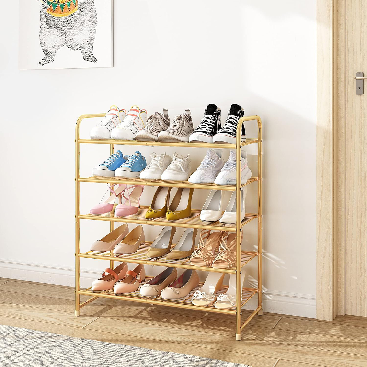 Latitude Run® Simple Trending Stackable Shoe Rack - Wayfair Canada