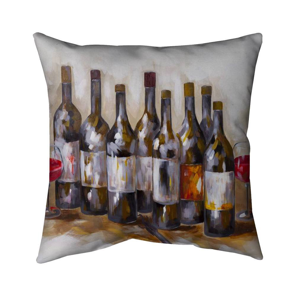 Begin Edition International Inc. Red Wine Green Still Life Poly Twill ...