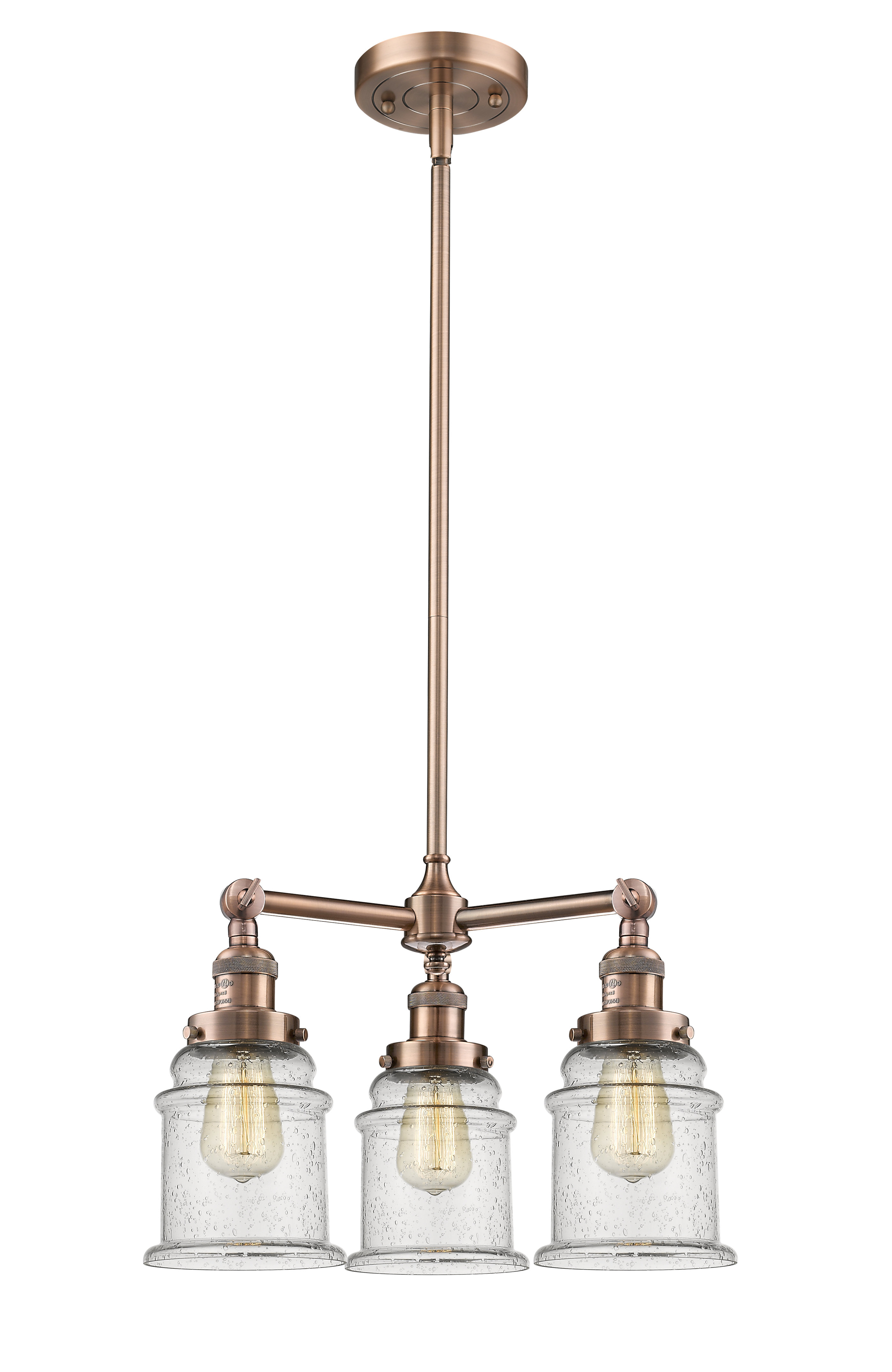 Gracie Oaks Donson 3 - Light Shaded Classic Chandelier & Reviews | Wayfair