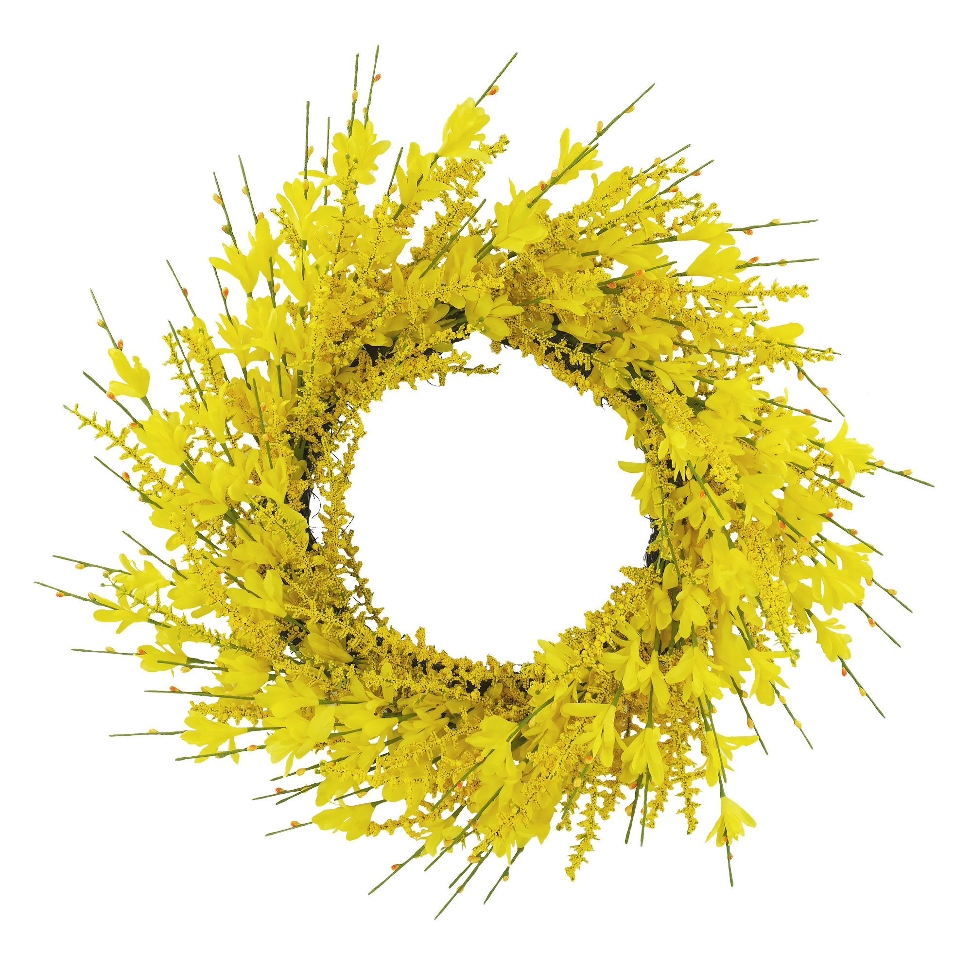 The Holiday Aisle® 22"Primrose Spring Wreath | Wayfair