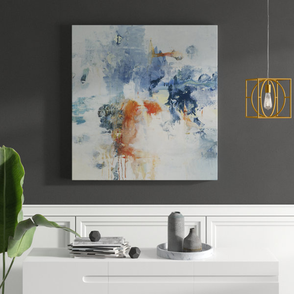 Wade Logan® Free to Flow I - Wrapped Canvas Painting Print & Reviews ...