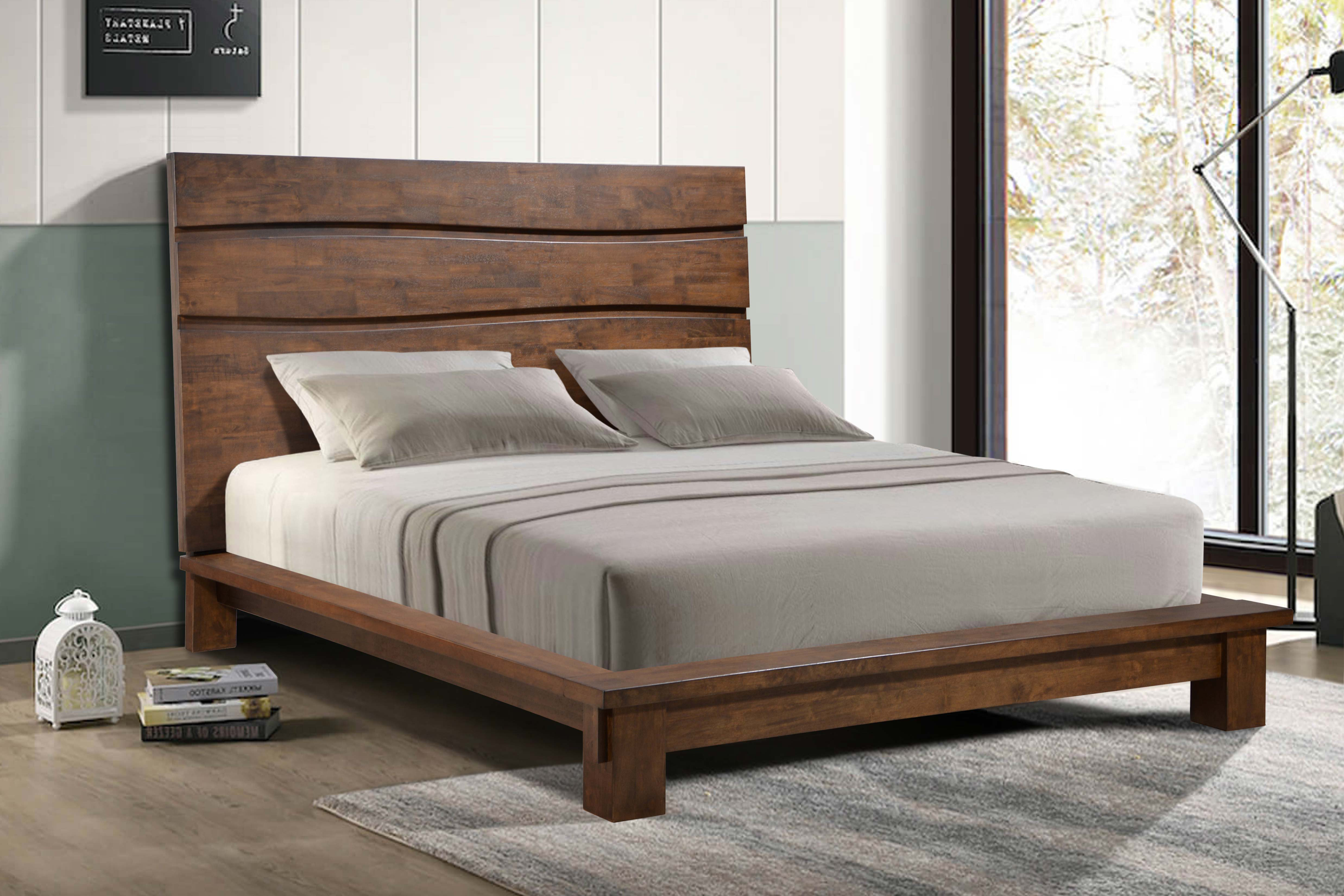 The Twillery Co.® Kaitlyn Solid Wood Panel Bed | Wayfair
