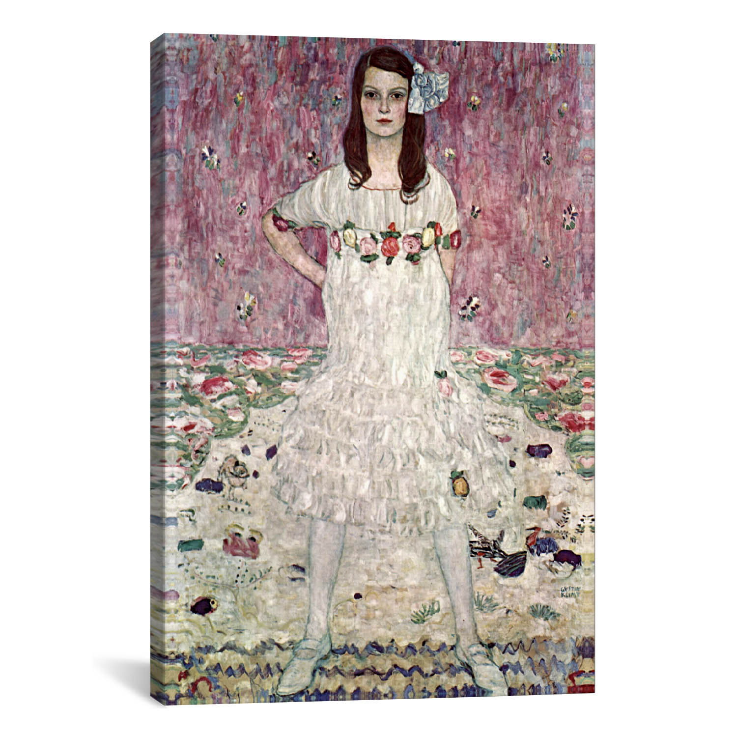 Vault W Artwork Mada Primavesi 1903-1912 On Canvas by Gustav Klimt ...
