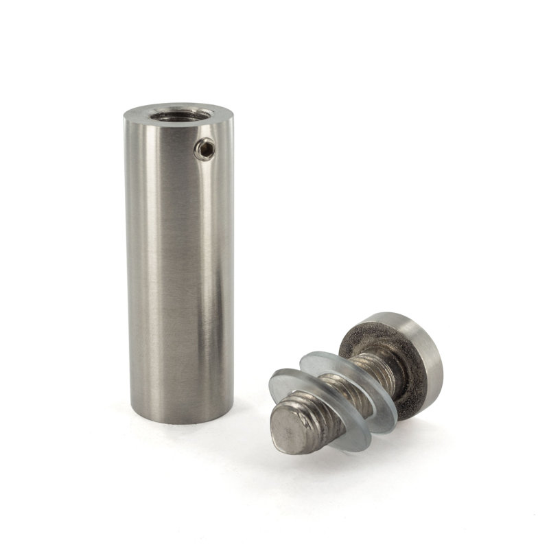 Outwater Sign Standoff Eco Lock Series Tamper Proof Standoff Pack of 8 ...