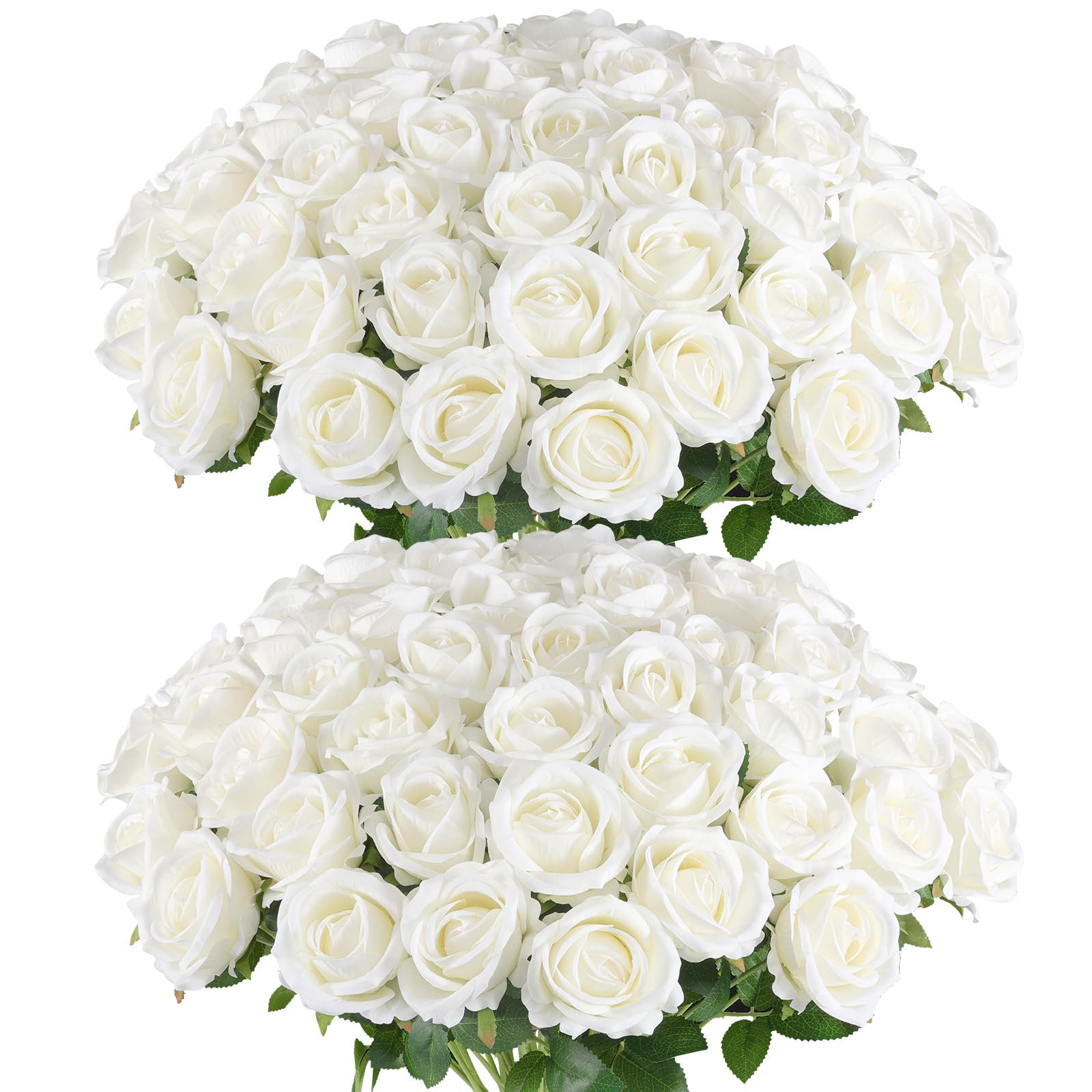 Dakota Fields Artificial Roses In Bulk, Fake Silk Roses Realistic Roses ...