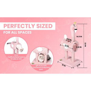 Dakota Fields Flamingo Cat Scratching Post | Wayfair