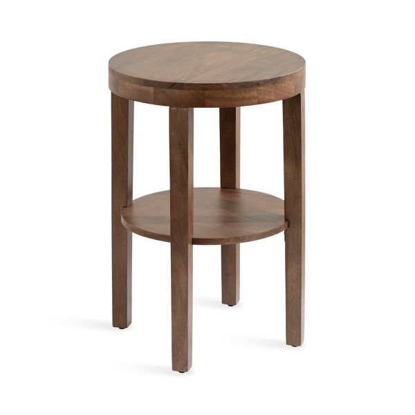 Solid Wood End & Side Tables with Wood Top You'll Love | Wayfair
