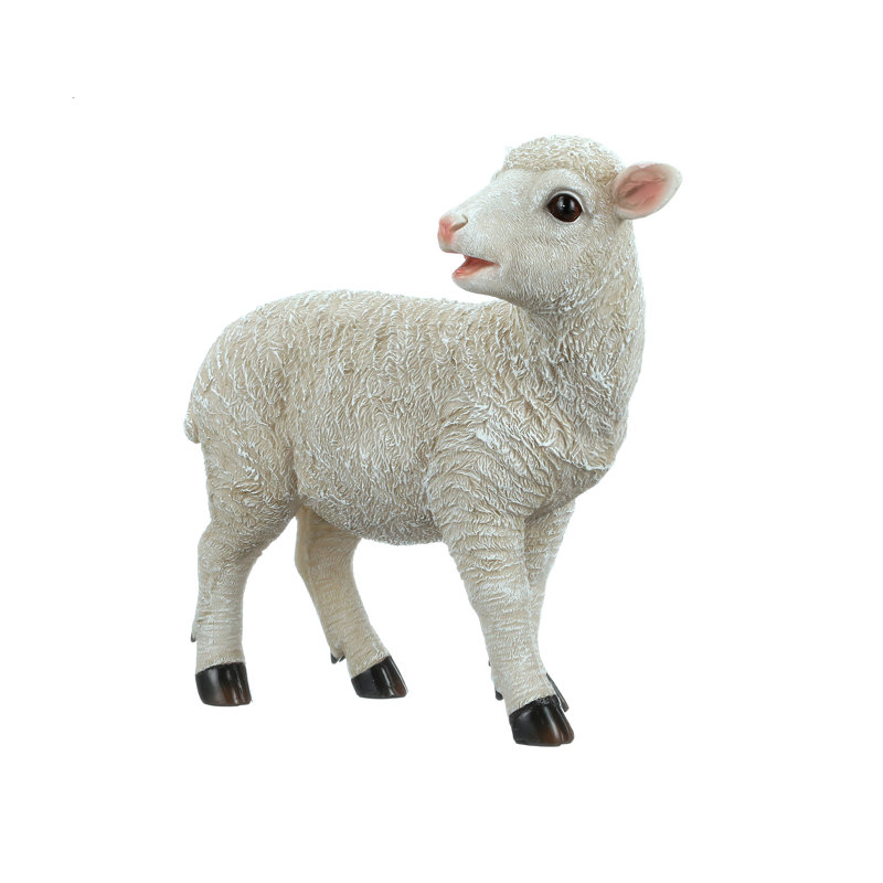 Design Toscano Yorkshire Standing Lamb Statue & Reviews | Wayfair