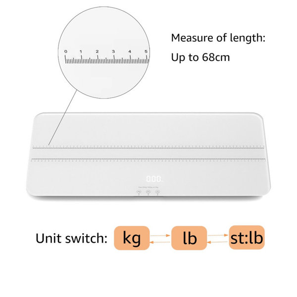 unipaws Digital Pet Scale MAX 220lbs, Dogs Cats Weight Scale, Baby ...