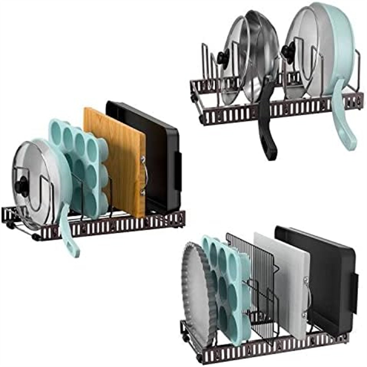 Prep & Savour Darfasha Cabinet Pot Rack | Wayfair