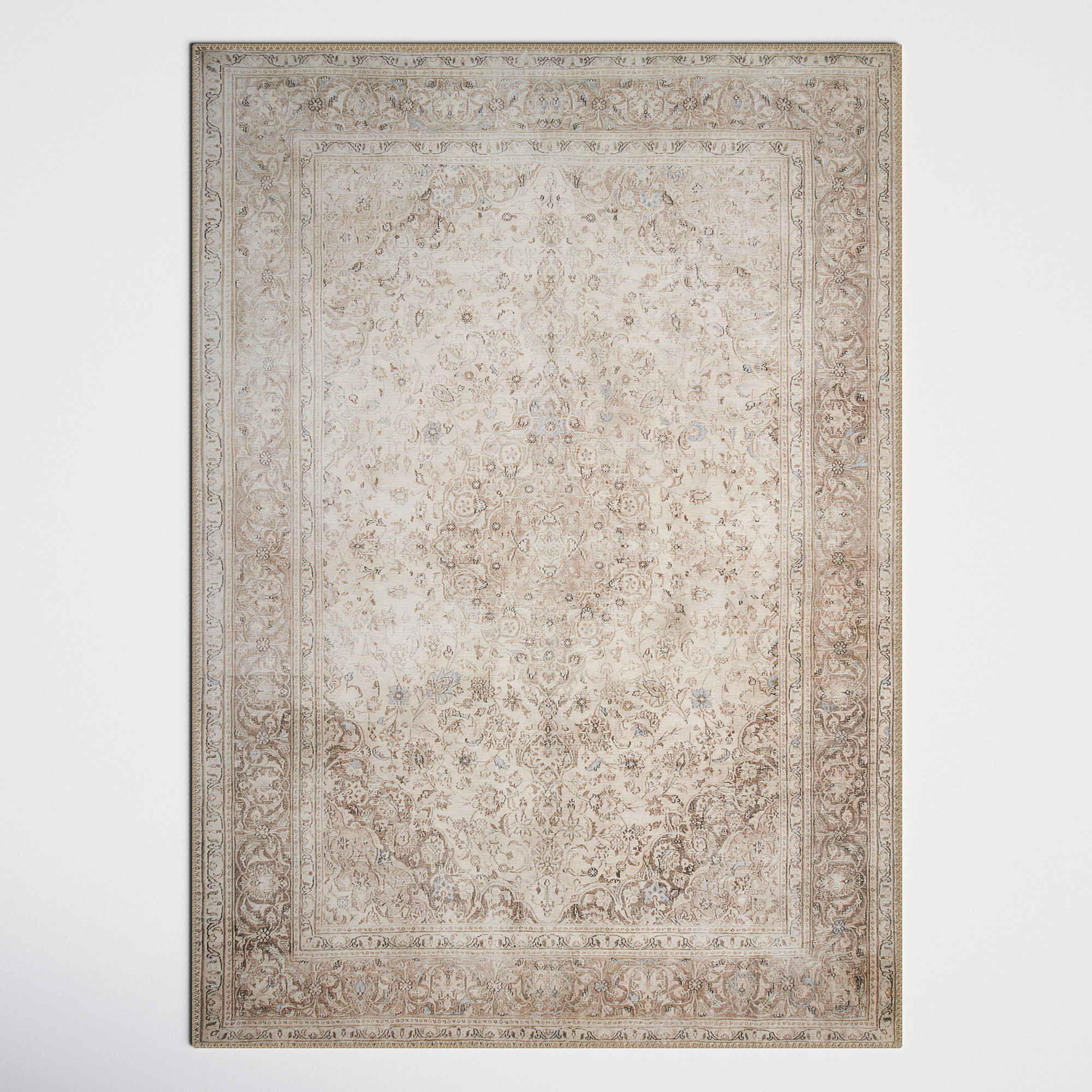 Joss & Main Argus Oriental Sand/Taupe Area Rug & Reviews | Wayfair