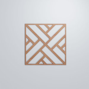 Ekena Millwork Killeen Decorative Fretwork Wood Wall Panels & Reviews ...