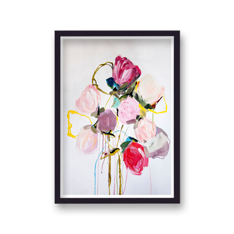 Marlow Home Co. Leigh Viner Botanical Bloom 0709 - Single Picture Frame ...