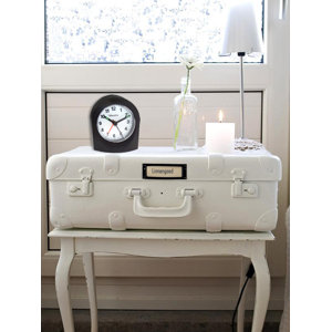 Ebern Designs Modern & Contemporary Analog Quartz Tabletop Clock with ...