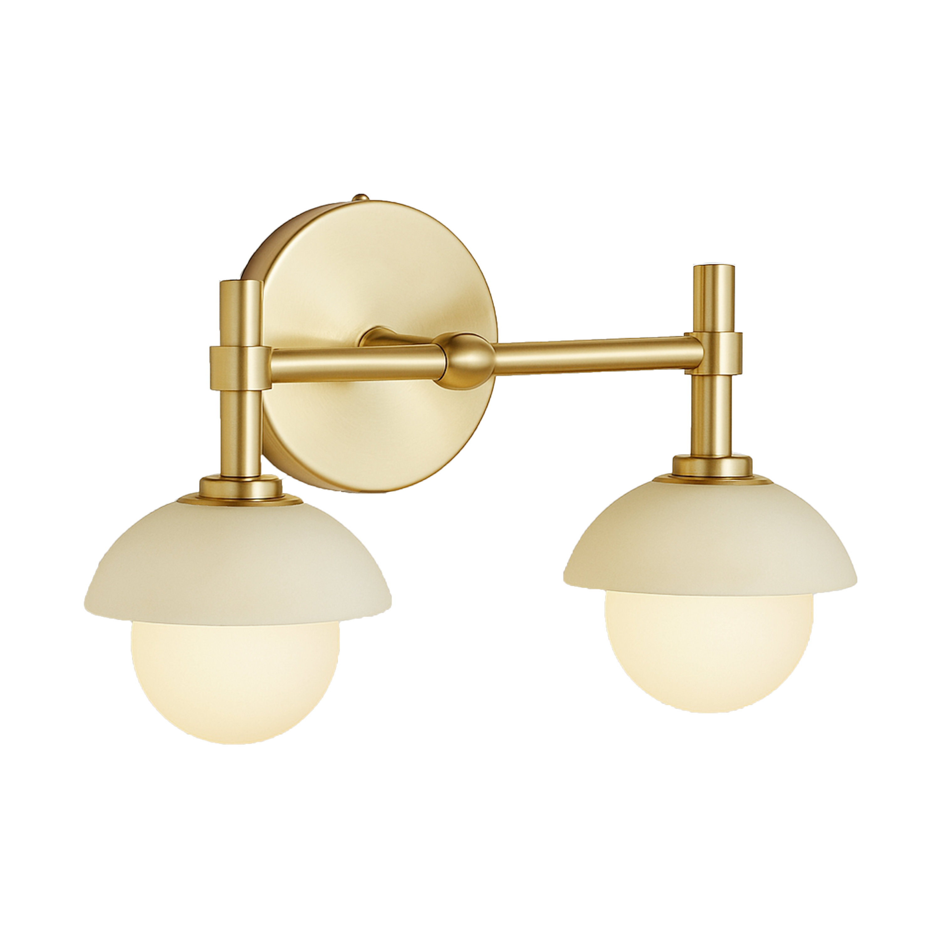 Everly Quinn Ariel Double Armed Sconce | Wayfair