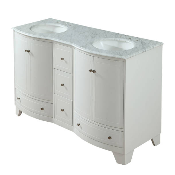 Darby Home Co Vivaan 55'' Free Standing Single Bathroom Vanity with ...