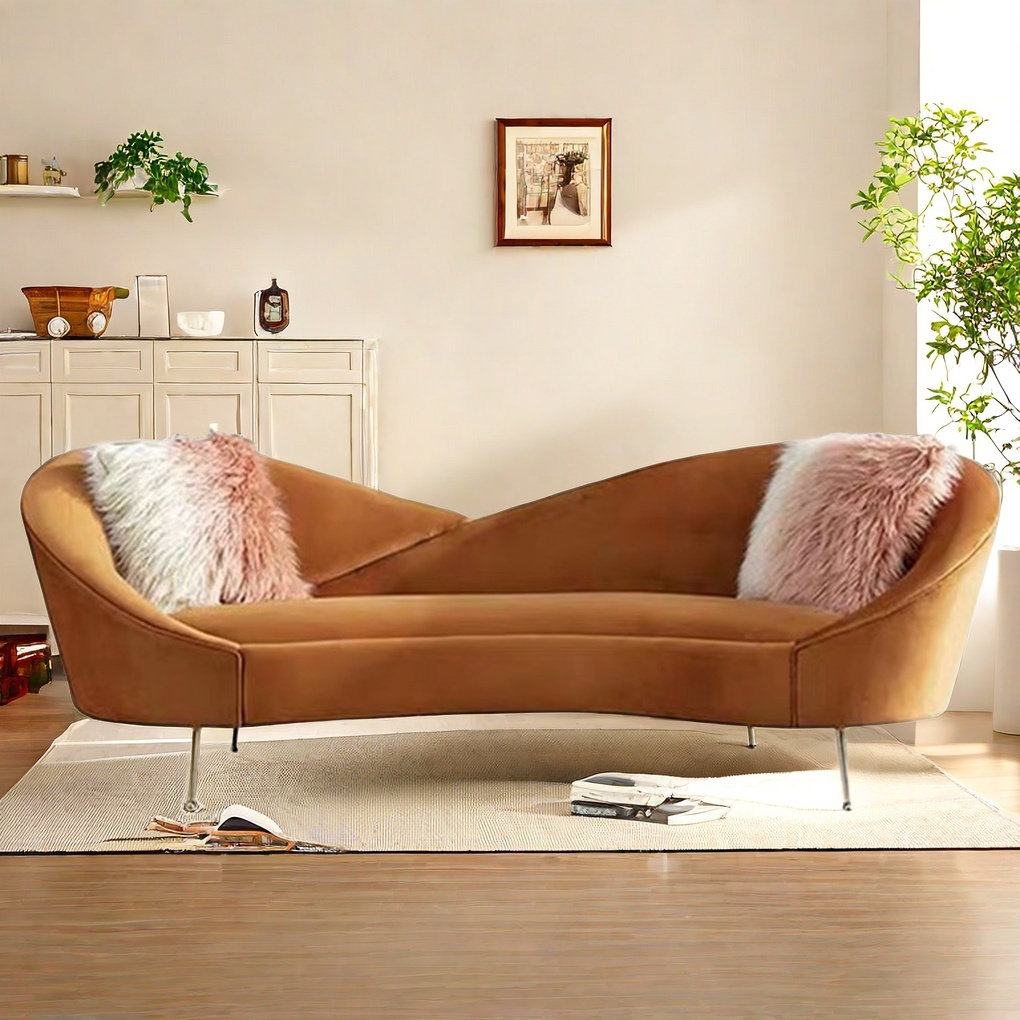 Axis Living Light Reception Minimalist Modern Sofa | Wayfair