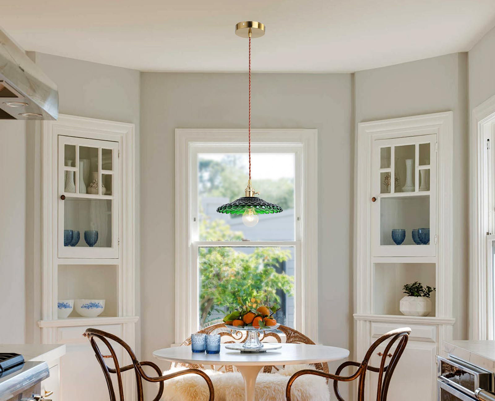 Breakwater Bay Glass Pendant Lights Kitchen Island, Vintage Pendant ...