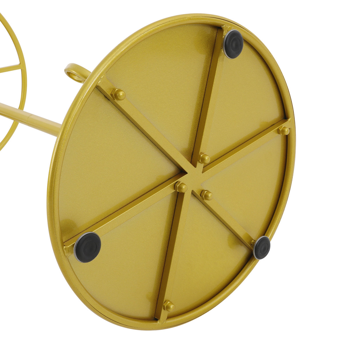 Mercer41 2 Tiers Rotatable Round Garment Rack Round Metal Clothes ...