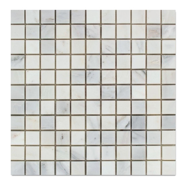 Stone & Tile Shoppe, Inc. Marble Grid Mosaic Wall & Floor Tile | Wayfair