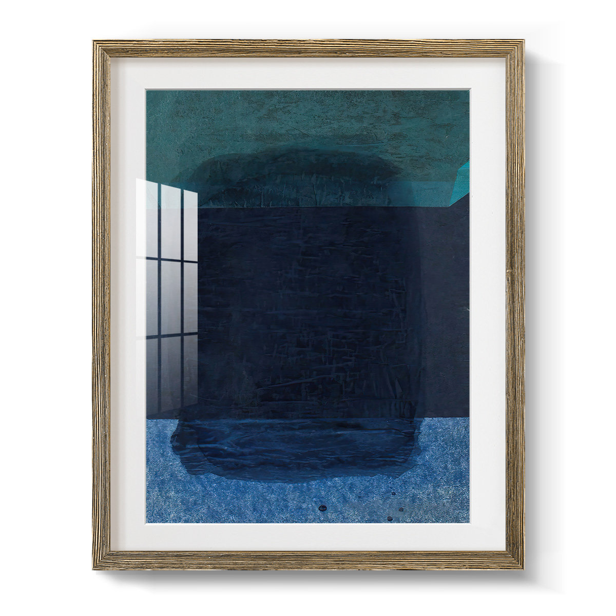 Wrought Studio Remembering Rothko II -Framed Print w Matt & Glass ...