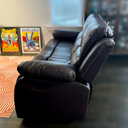 Wade Logan® Mccubbin 83'' Faux Leather Reclining Sofa & Reviews | Wayfair
