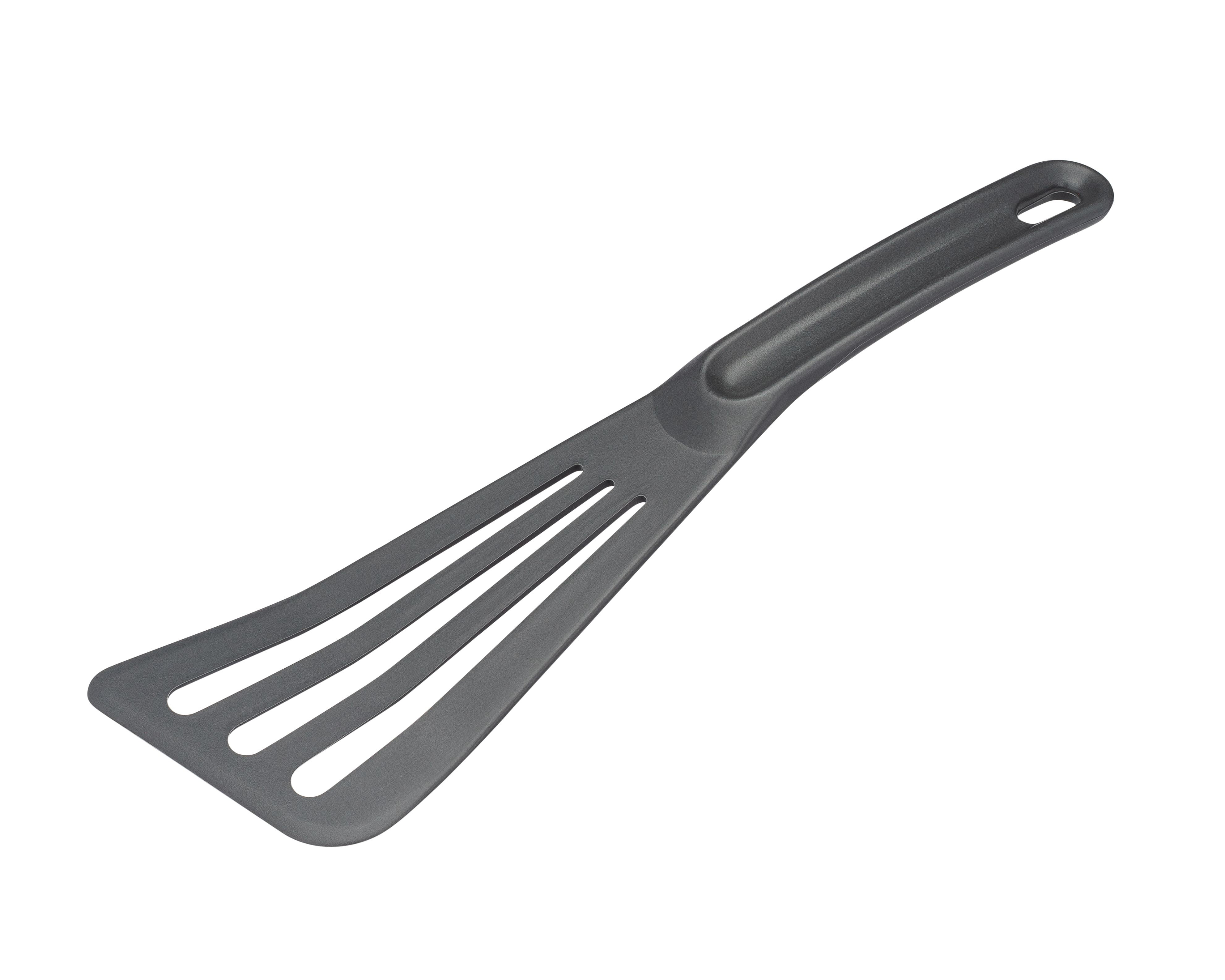 Matfer Bourgeat Exoglass® High Temperature Pelton Spatula, Black ...