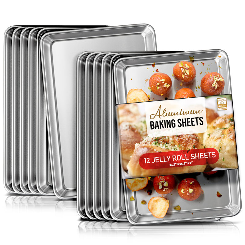 Joytable Non-Stick Aluminized Steel Jelly Roll Pan Set | Wayfair
