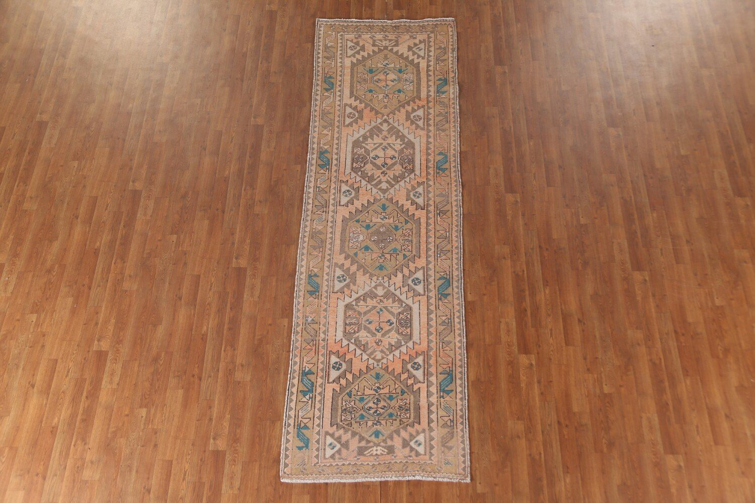 Isabelline Vintage Wool Traditional Runner Rug 3x10 | Wayfair