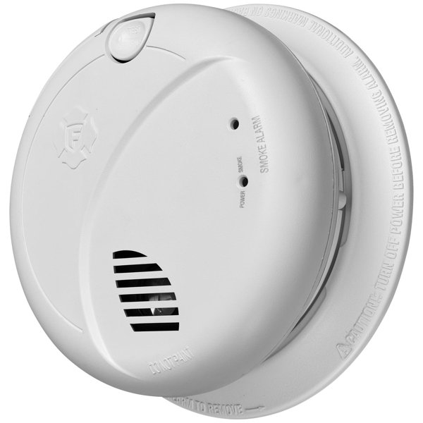 First Alert Voice Alert Hard-Wired Photoelectric Smoke Detector 1 pk ...