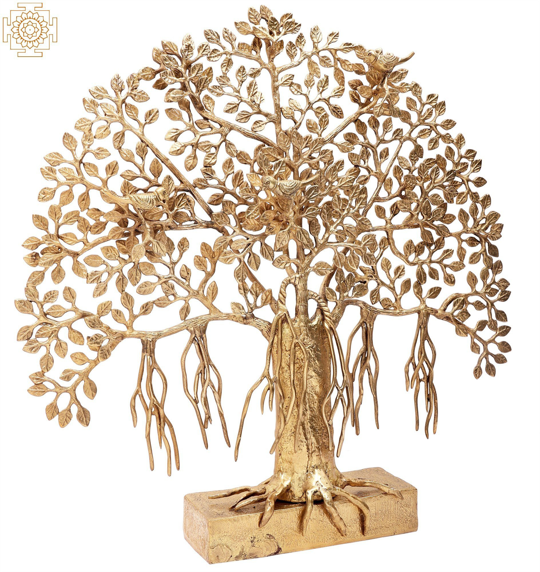 Exotic India 19" Bodhi Tree | Handmade | Home Décor - Wayfair Canada